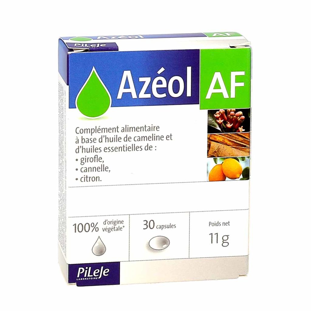 Pileje Azéol AF, boîte de 30 capsules - La Pharmacie de Pierre