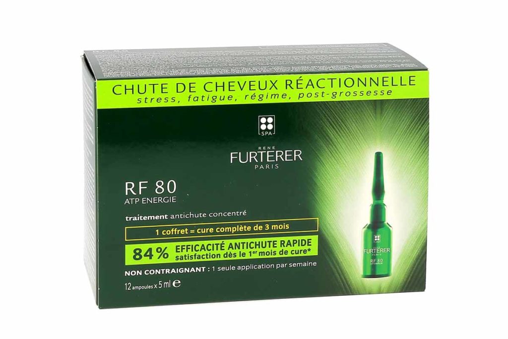 Furterer RF-80 Traitement Antichute Concentré, boite de 12 ampoules de ...