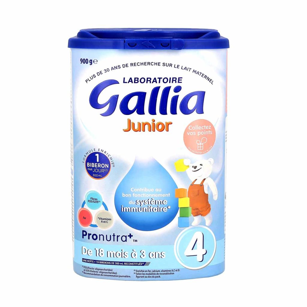 Gallia Junior Lait Infantile 4ème âge, à partir de 24 mois, boite de ...