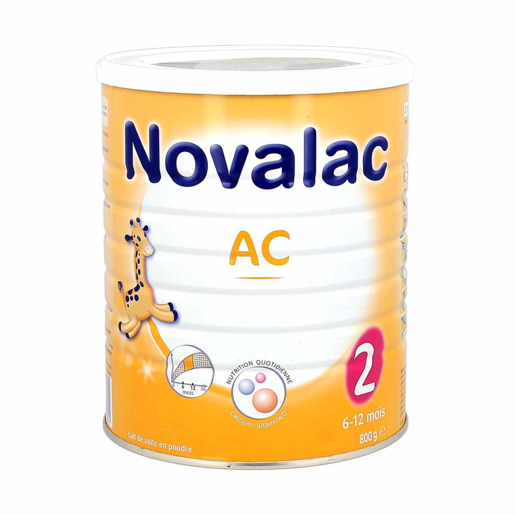 Novalac Lait AC 2ème âge, boite de 800g - La Pharmacie de Pierre