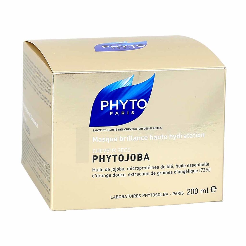 Phytojoba Masque Brillance Haute Hydratation, cheveux secs, pot de ...