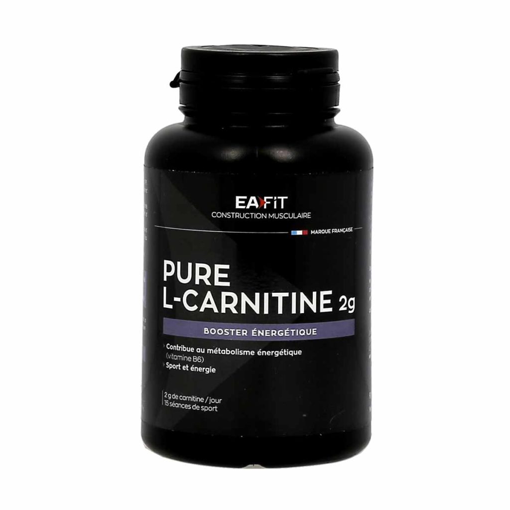 EAFIT Pure L-Carnitine 2g, boite de 90 gélules - La Pharmacie de Pierre