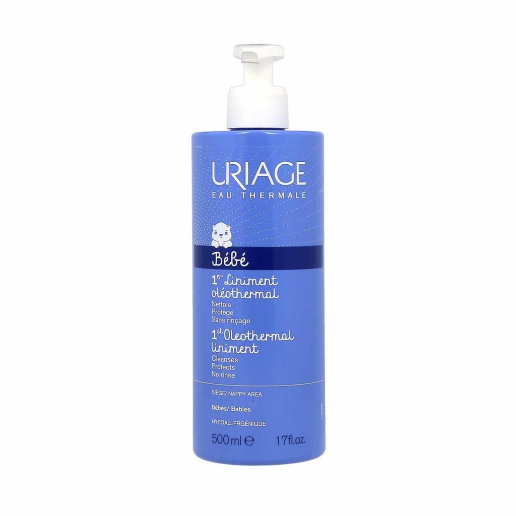 Uriage Bébé 1er Liniment Oléothermal, flacon pompe de 500ml - La ...