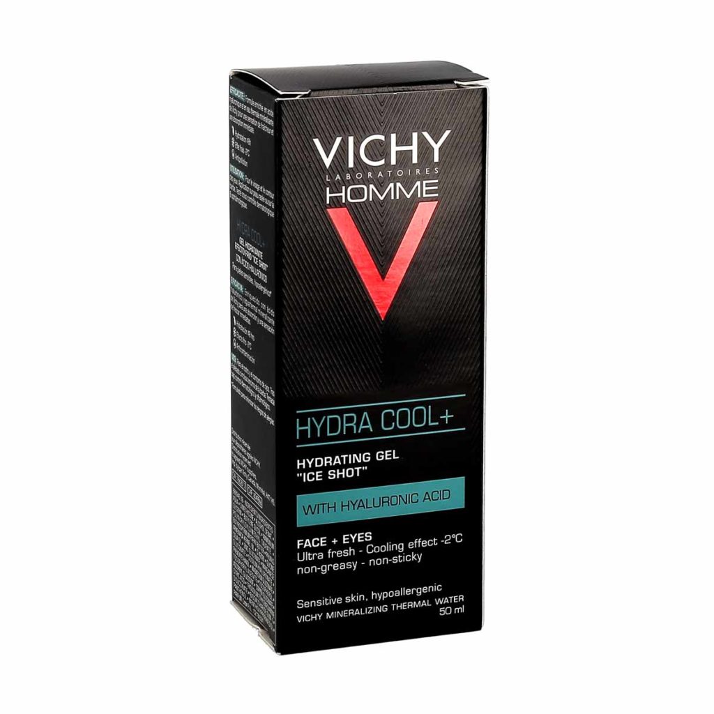 Vichy Homme Hydra Cool+, tube de 50 ml - La Pharmacie de Pierre