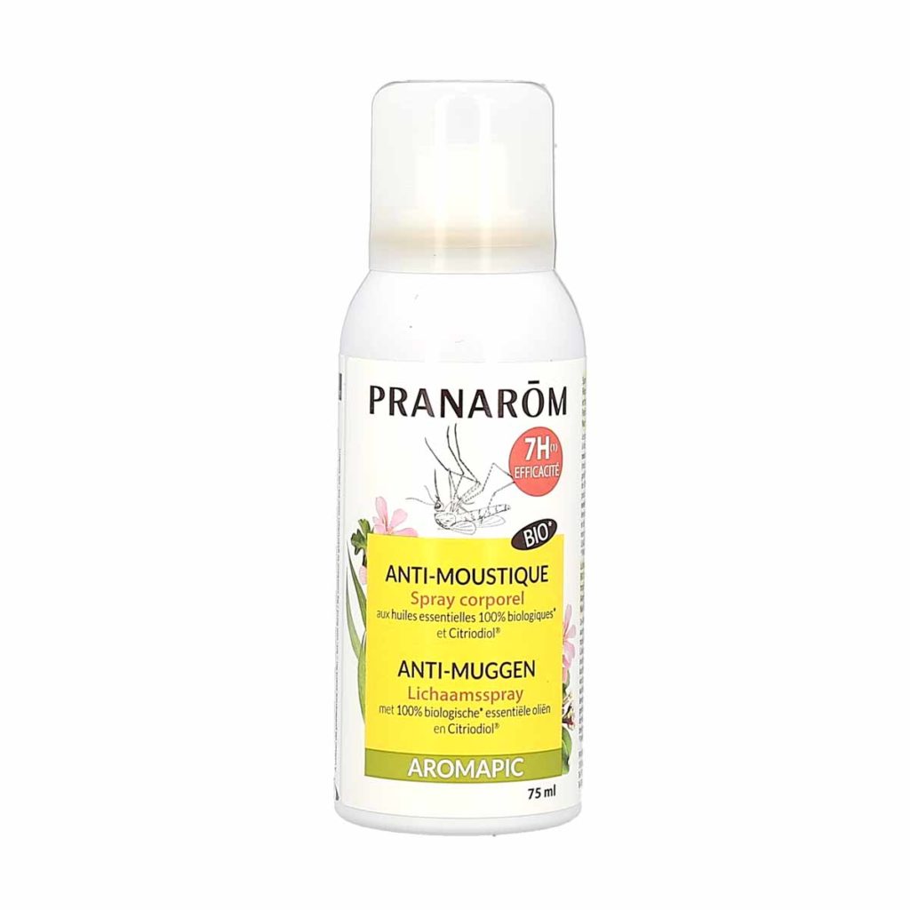 Pranarôm Aromapic Spray Corps Anti-Moustiques, spray de 75ml - La ...