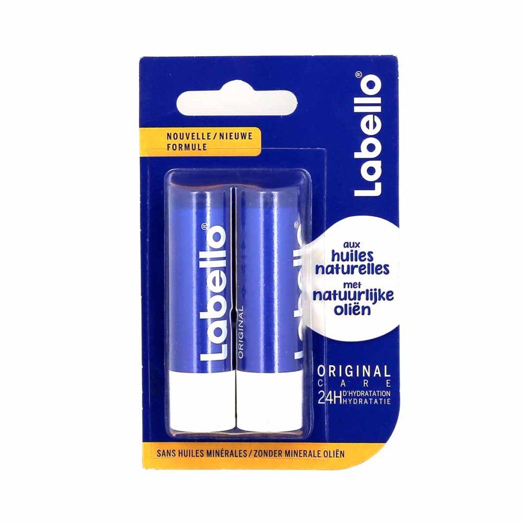 Labello Original Stick Lèvres, lot de 2 sticks - La Pharmacie de Pierre