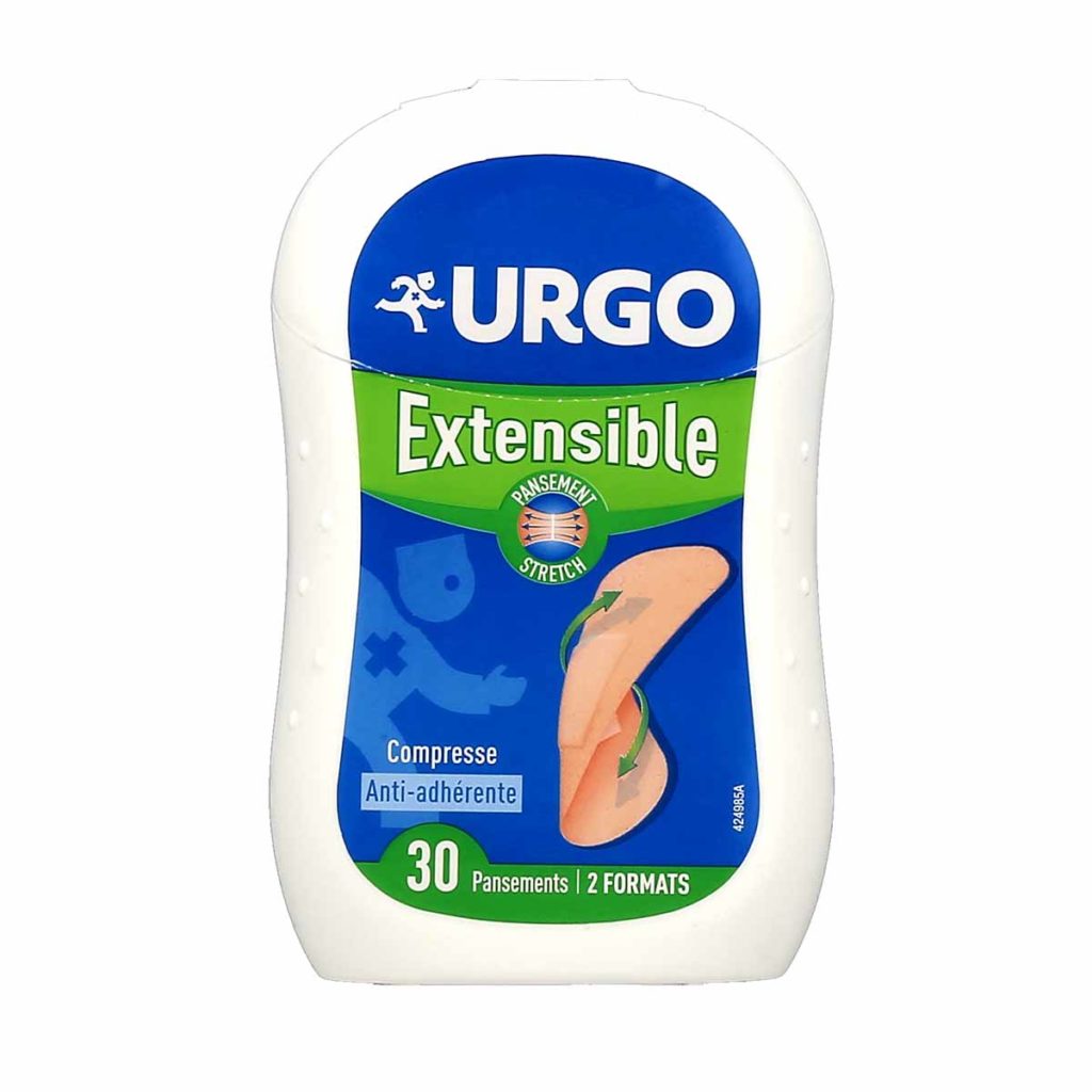 Urgo Extensible Pansements, boite de 30 - La Pharmacie de Pierre