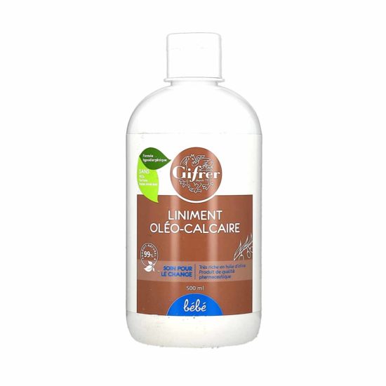 Gifrer Liniment Oléo-Calcaire Bébé, flacon de 500ml - La Pharmacie de ...