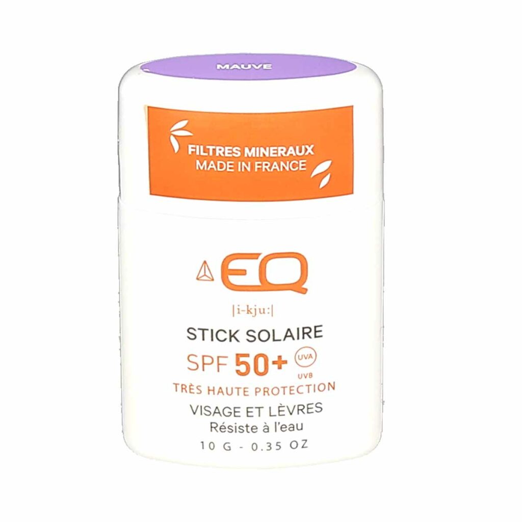 EQ-Love Stick Solaire Mauve SPF50+, stick de 10g - La Pharmacie de Pierre