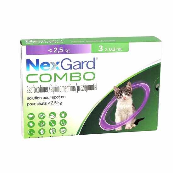 Nexgard Combo Solution pour Spot on pour petits Chats