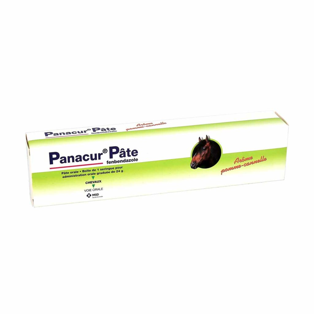 Panacur Pâte Orale Vermifuge pour Chevaux, seringue de 24g - La ...