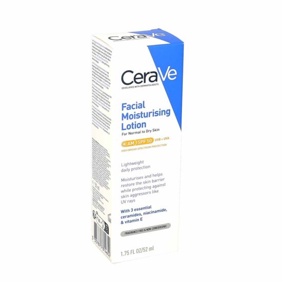 Cerave Crème Hydratante SPF50 52ml - La Pharmacie de Pierre