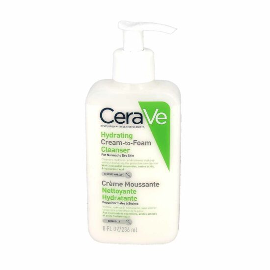 CeraVe Crème Moussante Nettoyante Hydratante Visage 236ml - La ...
