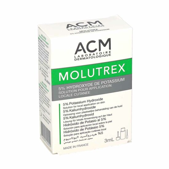 Laboratoire ACM Molutrex 5% Hydroxyde de Potassium 3ml - La Pharmacie ...