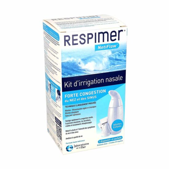 Laboratoire de la Mer Respimer NetiFlow Kit d'Irrigation Nasale 1 ...