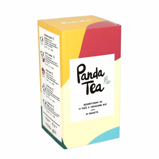 Panda Tea Assortiment 10 Thés & Infusions Bio - La Pharmacie de Pierre