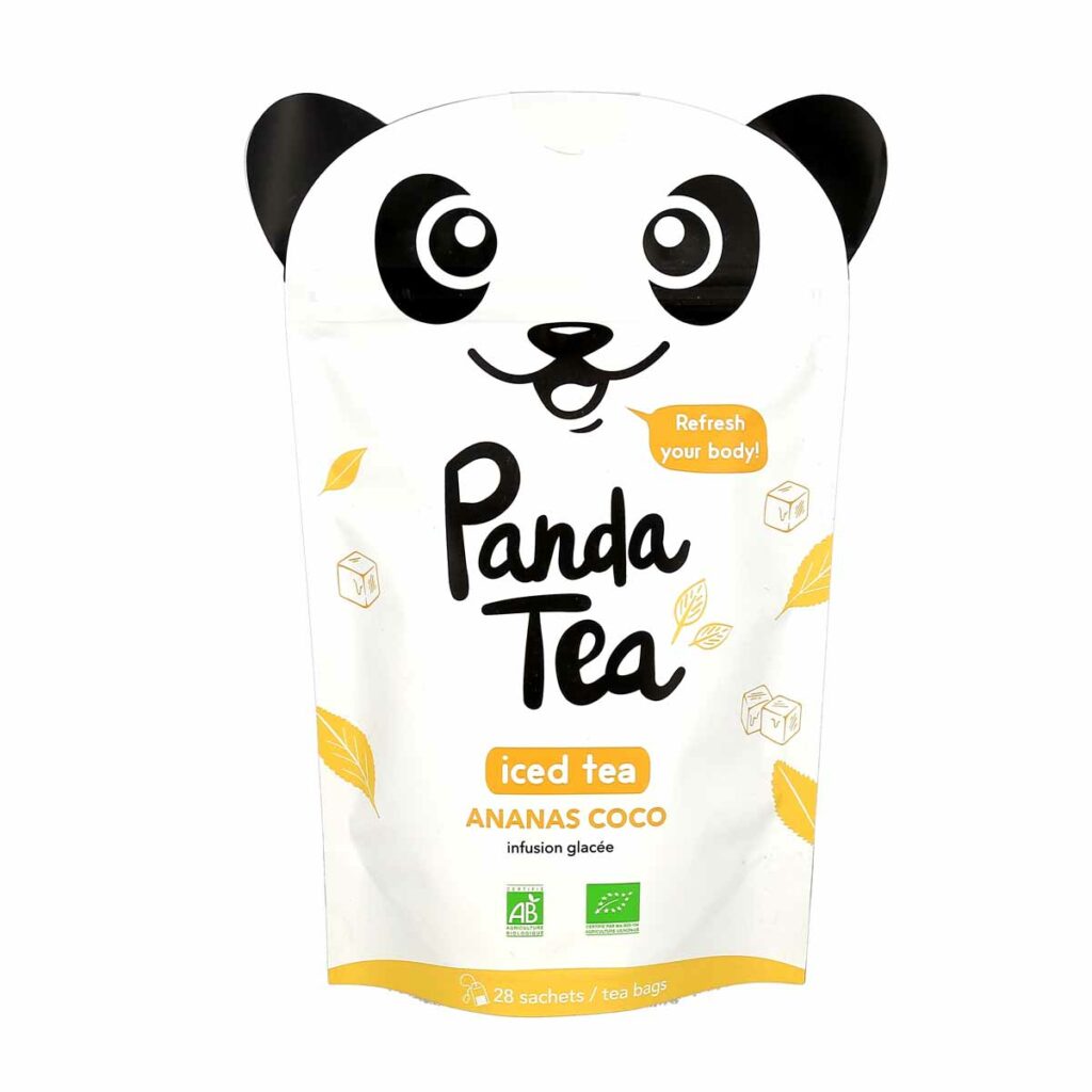 PANDA TEA ICED TEA DETOX ananas & coco - 28 sachets - La Pharmacie de ...