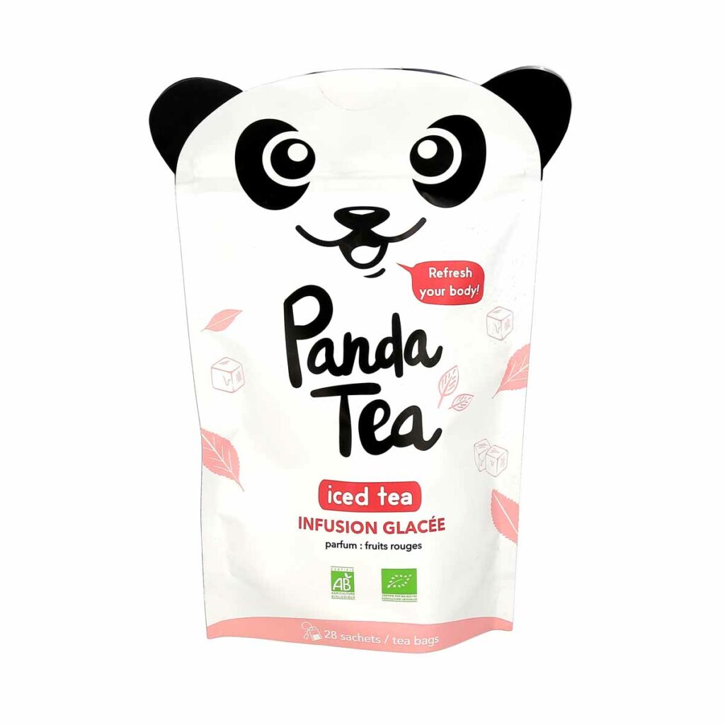 PANDA TEA ICED TEA DETOX fruits rouges 28 Sachets - La Pharmacie de Pierre