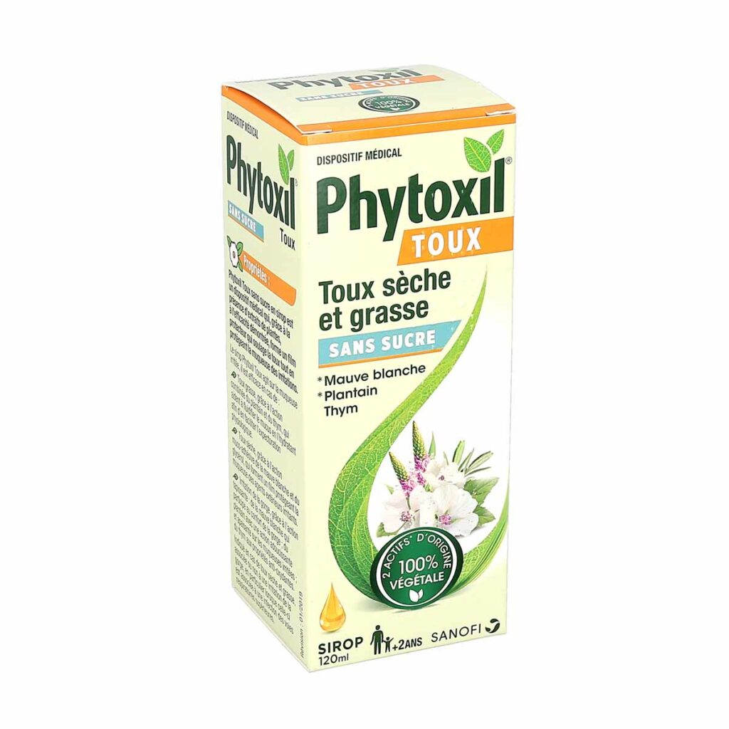 Phytoxil Sirop sans Sucre 120ml - La Pharmacie de Pierre