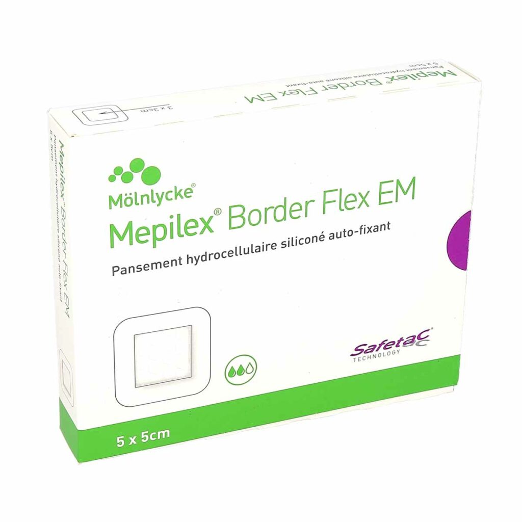 Mepilex Border Flex EM Pansements 5cmx5cm 10 - La Pharmacie de Pierre