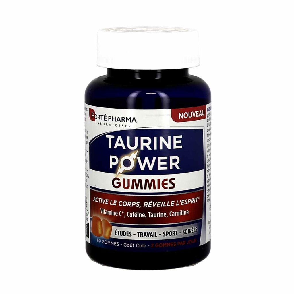 Forté Pharma Taurine Power 60 Gummies - La Pharmacie de Pierre