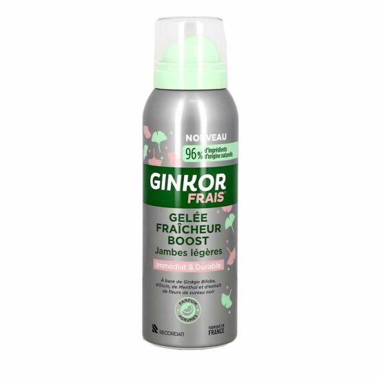 Ginkor Frais Gelée Fraîcheur Boost Jambes Légères 100ml - La Pharmacie ...
