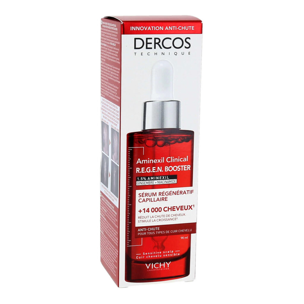 Vichy Dercos Aminexil Clinical R.E.G.E.N. Booster, Sérum régénératif ...