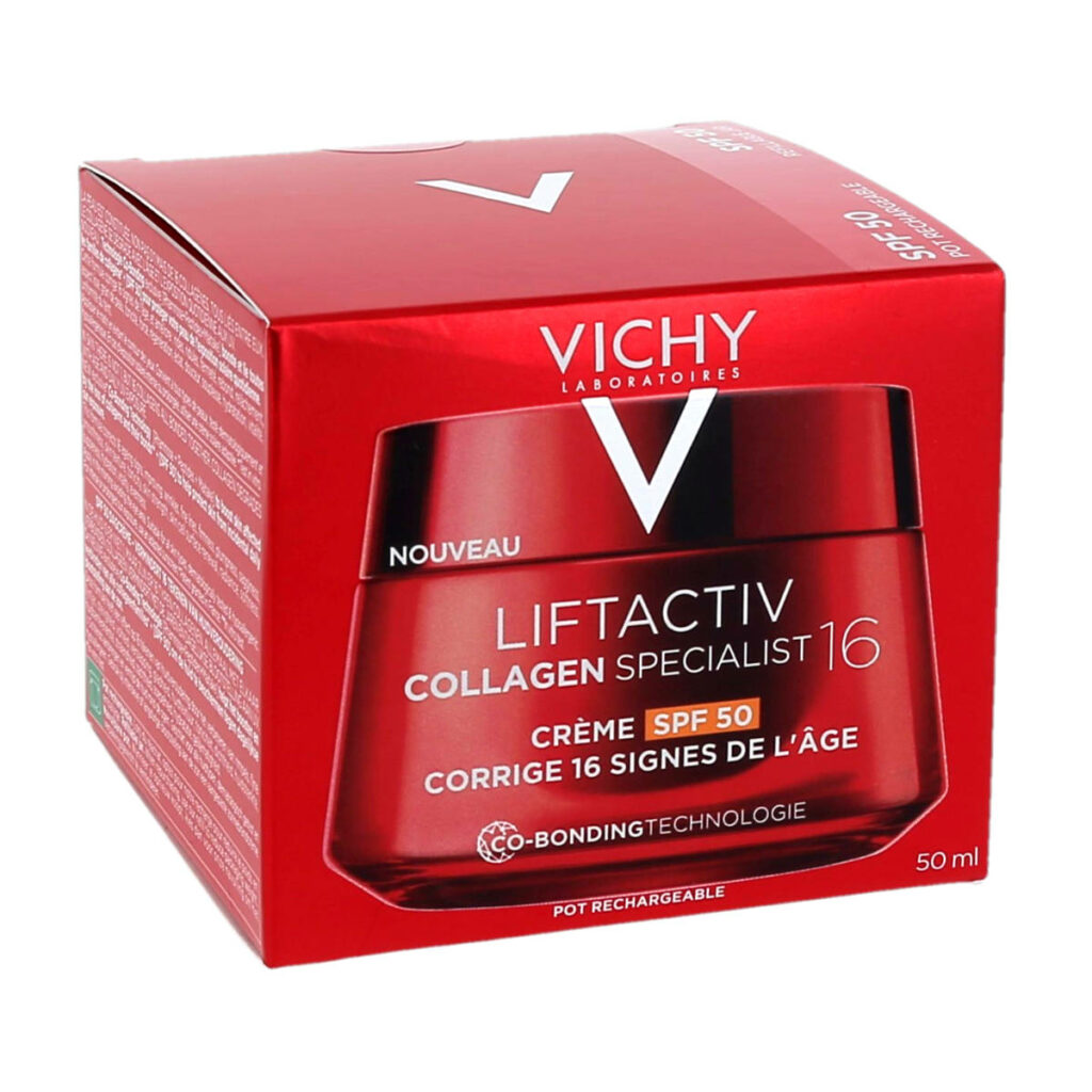 Vichy Liftactiv Collagen Specialist 16 Crème SPF50, Corrige 16 signes ...