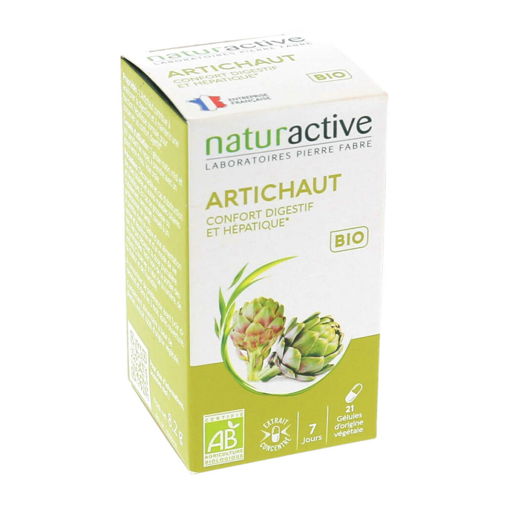 Naturactive Artichaut Bio, Confort digestif et hépatique, boite de 21 ...